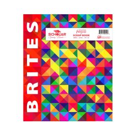 SCHOLAR BRITES SCRAP BOOK 24PGS 10" X 12"