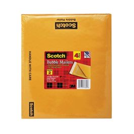 3M SCOTCH KRAFT BUBBLE MAILER ENVELOPE 8.5" X 11" 4PK 7914-4