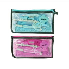 HELIX SUPER SCHOOL MATH KIT IN ZIPPERED POUCH A36