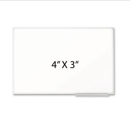 WHITEBOARD 4'X3' WITH ALUMINUM FRAME