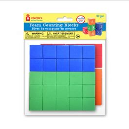 CRAFTER'S SCHOOLHOUSE FOAM COUNTING BLOCKS 50PC CS542
