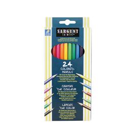 SARGENT ART COLORED PENCILS 24PK 7" 22-7224
