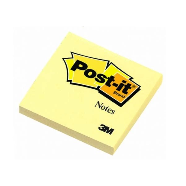 3M POST IT STICKY NOTES 3"X3" YELLOW